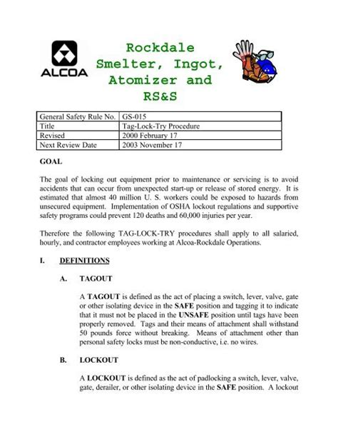 Lock Tag Try Procedure
