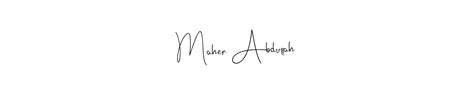 72 Maher Abdullah Name Signature Style Ideas Wonderful Esignature