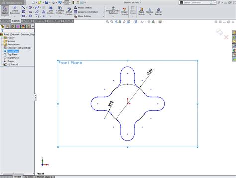 How To Copy Sketch To A Different Plane In Solidworks Grabcad Tutorials