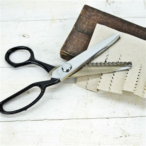 Zigzag Fabric Scissors Etsy