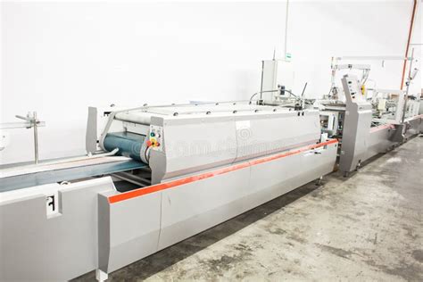 The Equipment For A Press Offset Machine At The Printing Manufacturing