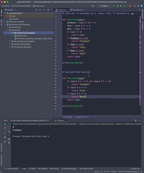 Python Course Fizzbuzz Solution Incorrect Am I Wrong Python Code