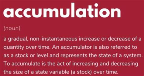 What Is Accumulation Metasd