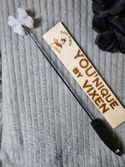 All White Spooky Crossbones Evil Stick Resin Wicked Wand Bdsm Epoxy
