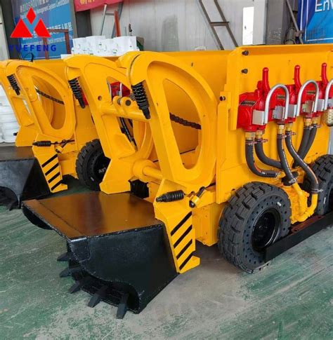 Pneumatic Small Wheel Loader Explosion Proof Tunnel Mucking Machine