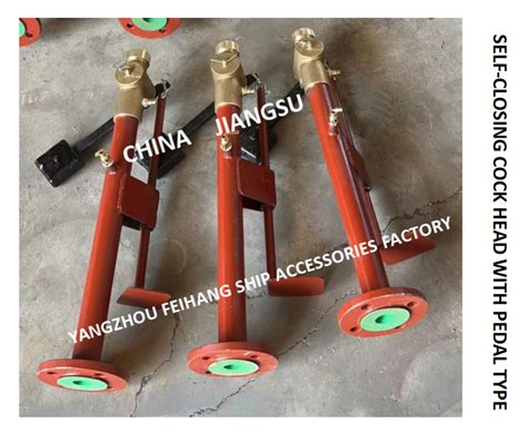 Marine Sounding Self Closing Valve Foot Type Sounding Self Closing
