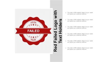 Failed PowerPoint Templates Slides And Graphics