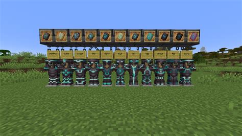 Netherite Armor With Diamond Trims R Minecraft