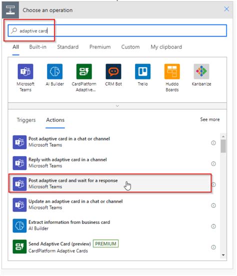 Post Teams Adaptive Card With Power Automate Power Platform Universe