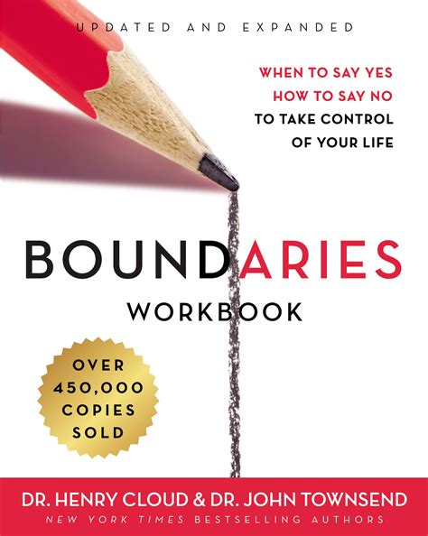 Boundaries Workbook By Henry Cloudjohn Townsend Free Delivery