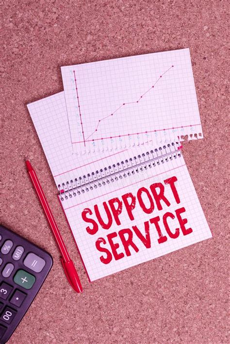 Writing Note Showing Support Service Business Photo Showcasing Activity For Execution Of A