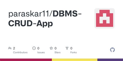 Github Paraskar11 Dbms Crud App