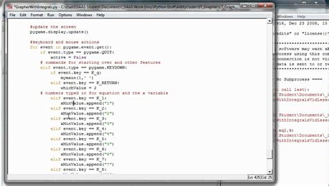 Python Pygame Lesson Graphing And Calculating Area Under Curve Part