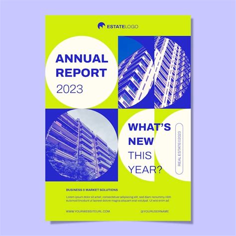 Free Vector Real Estate Template Design