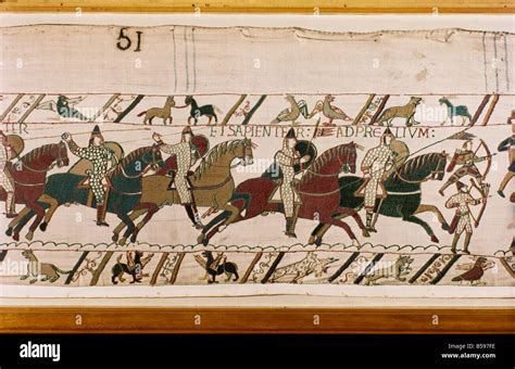 Tapisserie De Bayeux Banque De Photographies Et Dimages à Haute