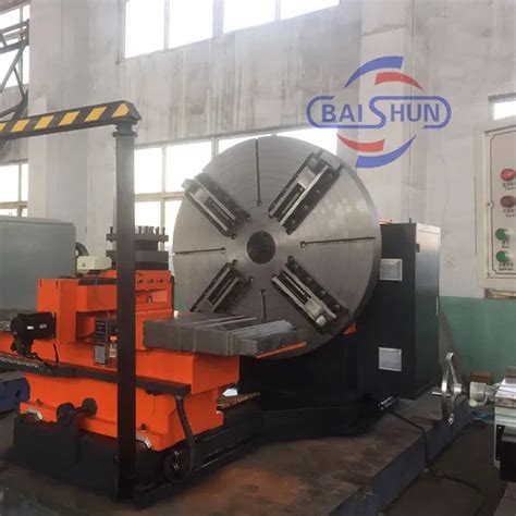 Lowest Price Flange Surfacing Lathe Machine Floor Type Lathe Face Lathe
