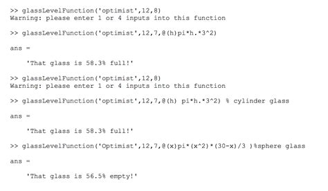 Solved Problem 3 Function Inputs And Branching Write A