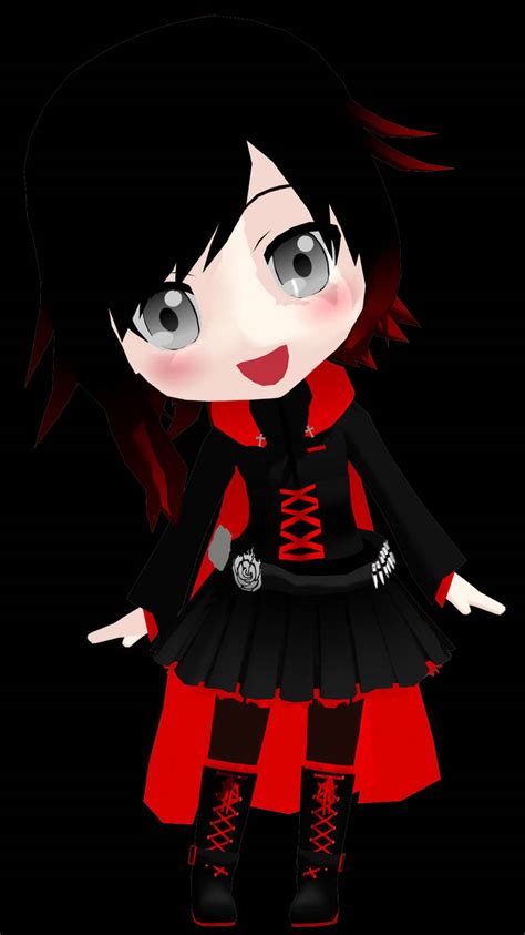 Mmd Rummy Rwby Ruby Rose Dl By Celestcsilvari On Deviantart