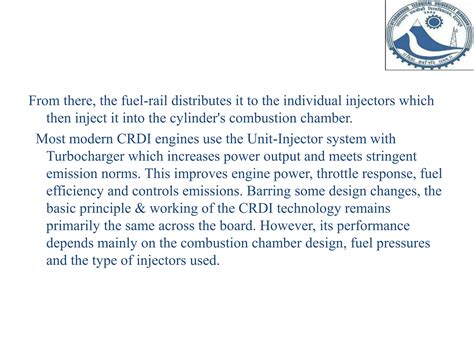Common Rail Direct Injection Pptx