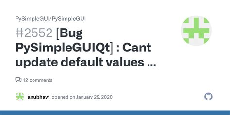 Bug Pysimpleguiqt Cant Update Default Values Of Listbox Errors