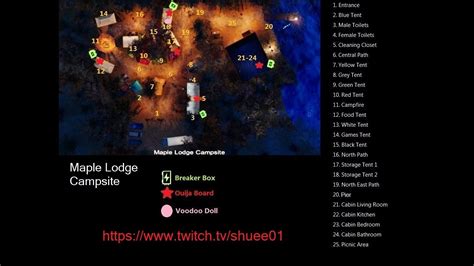 Phasmophobia New Maple Lodge Campsite First Walkthrough Youtube