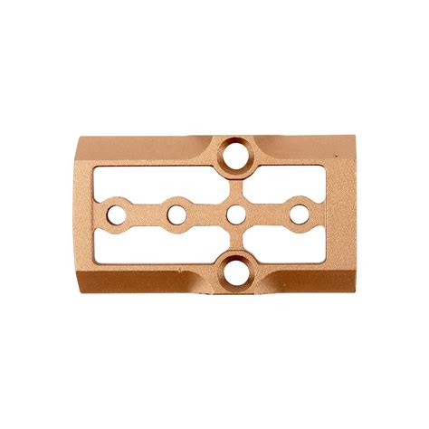 Glock Rmr Cover Plate For Glock 17 19 26 V4 Tan