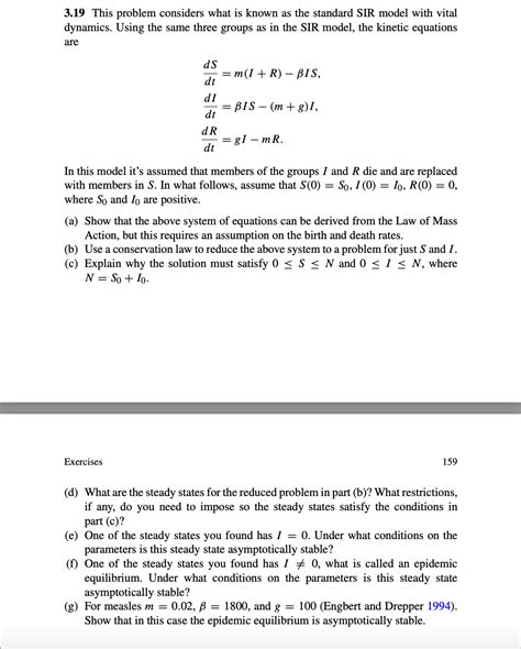 Solved 3 19 This Problem Considers What Is Known As The