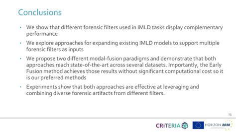 Multi Modal Fusion For Image Manipulation Detection And Localization Pptx