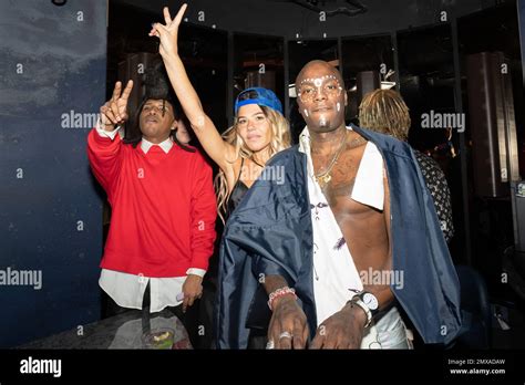 Libbie Mugrabi And Young Paris Attend The 7th Annual Blue Jacket