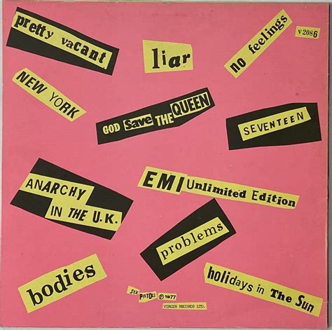 Lot 223 Sex Pistols Never Mind The Bollocks Lp