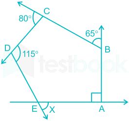 Solved In The Given Figure Value Of X Is