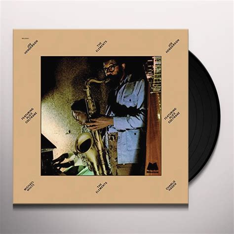 Joe Henderson Featuring Alice Coltrane The Elements Jarana Records