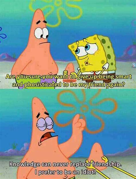 Spongebob And Patrick Love Quotes