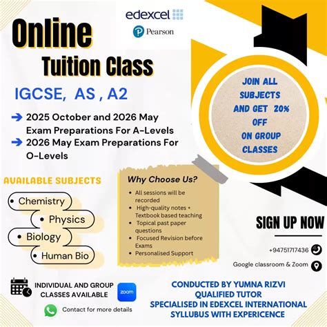 Edexcel O Levels Igcse A Levels Biology Chemistry Physics May Jan Or Oct Exam