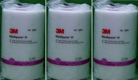 3m Medipore H Soft Cloth Surgical Tape 4 Wide By 10