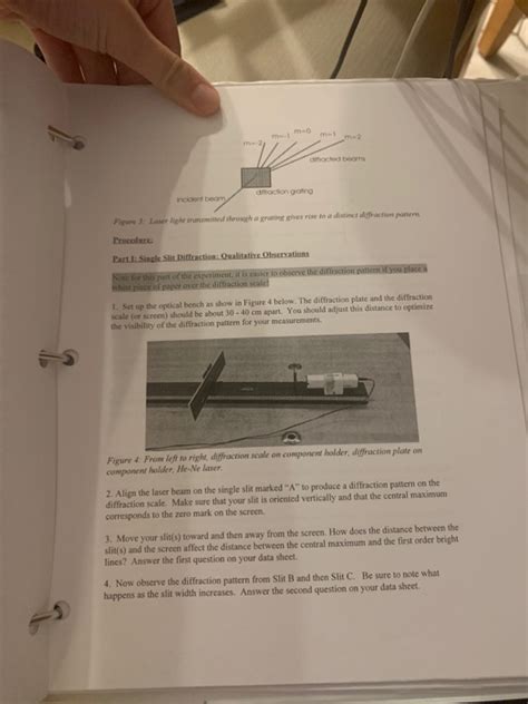 Laboratory 13 Diffraction Objectives 1 To