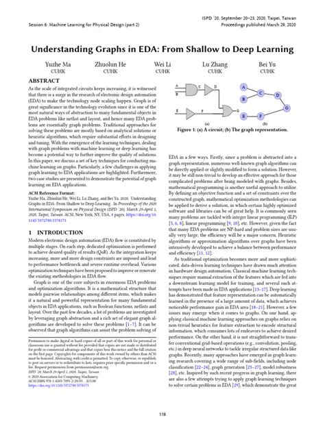 Ma Et Al 2020 Understanding Graphs In Eda From Shallow To Deep
