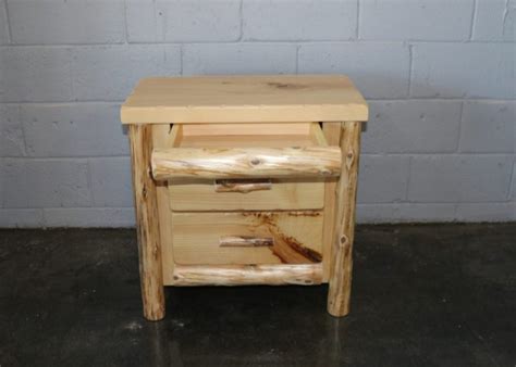 Rustic End Tables Cedar Creations Rustic Fine Wood Furniture