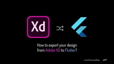 How To Export Adobe Xd To Flutter For Real App
