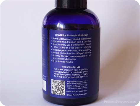 Review Sliquid Satin Lubricant Princess Previews