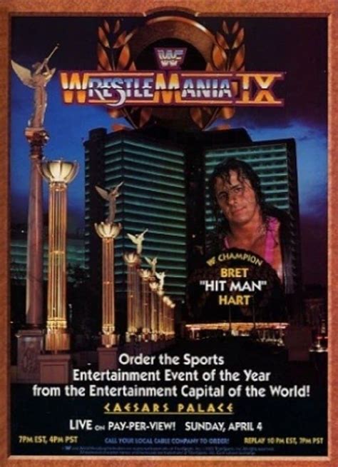 Wwe Wrestlemania Ix 1993 Posters — The Movie Database Tmdb