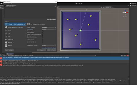 Cant Build My Game On Windows Unity Engine Unity Discussions