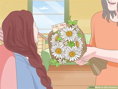 How To Give Flowers With Pictures Wikihow
