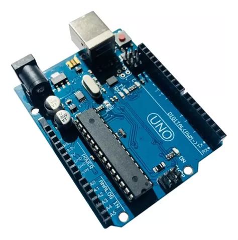 Placa Compatível Arduino Uno R3 Dip Atmega328p S Cabo Usb