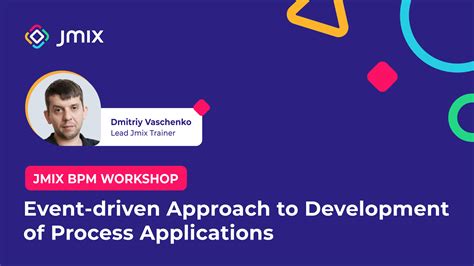 Event Driven Approach To Development Of Process Applications With Jmix