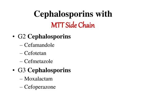 Ppt Cephalosporins Powerpoint Presentation Free Download Id 4803504
