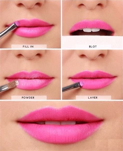 How To Apply Lipstick Step By Step Tutorial