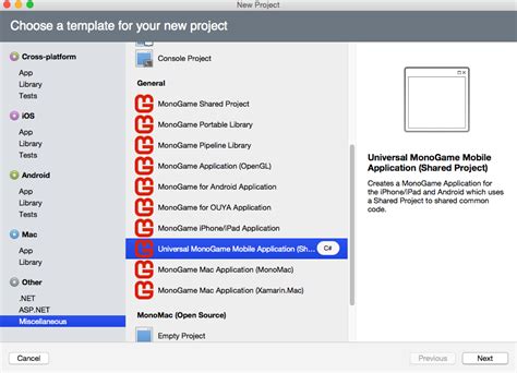 C Why Is It Not Displayed In Visual Studio When I Installed Monogame