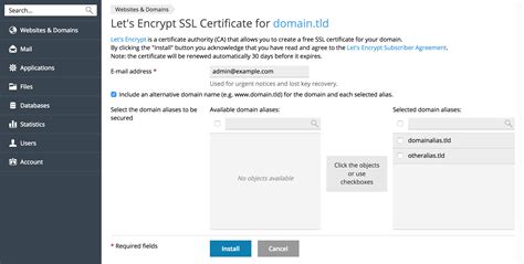 Obtenir Un Certificat Ssltls Gratuit De Lets Encrypt Ita Network