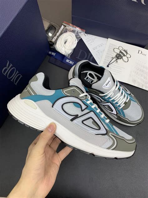 Dior B30 Sneaker Grey And Green
